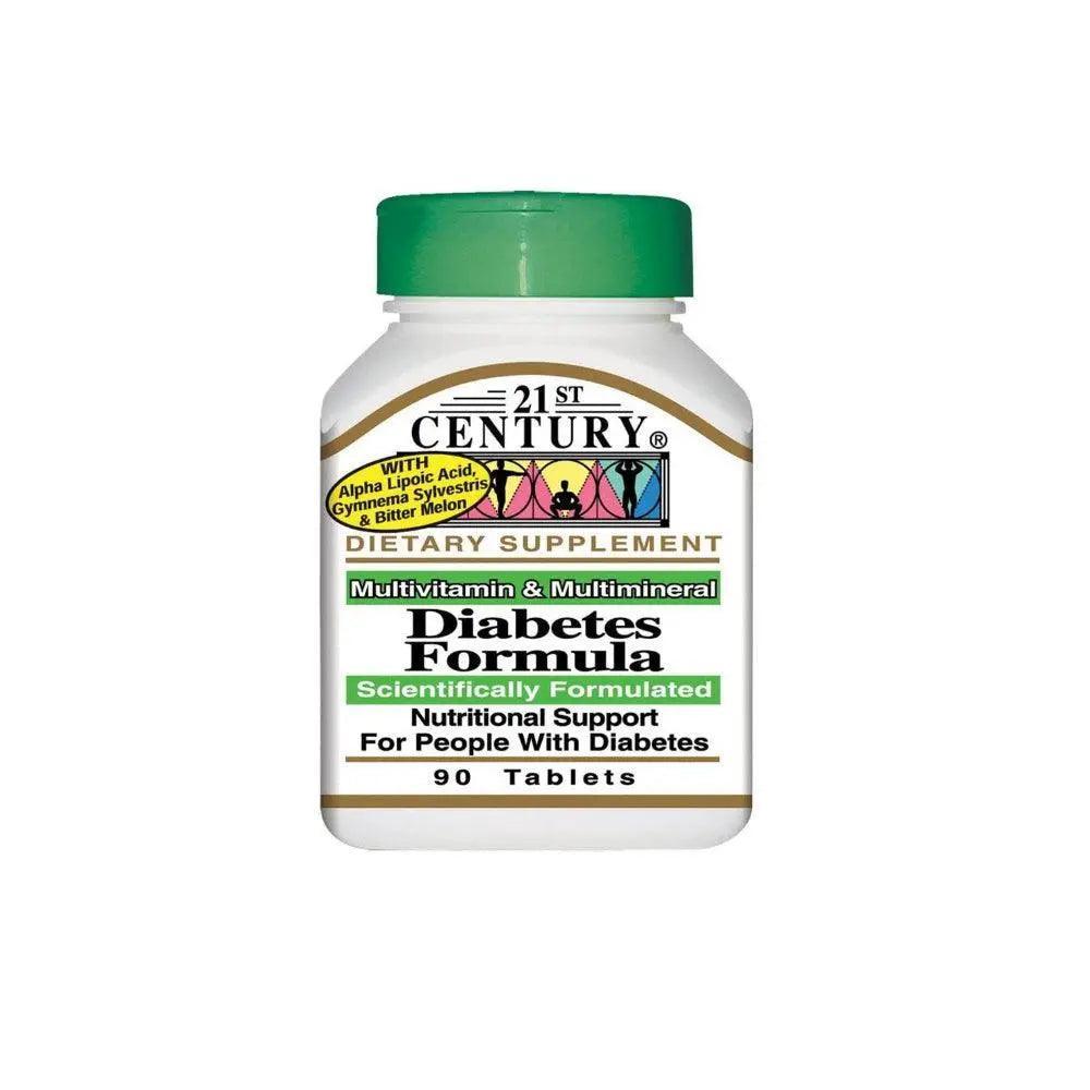 Buy 21st Century Diabetic Support Formula Tablets 90s – Wellness Shoppee